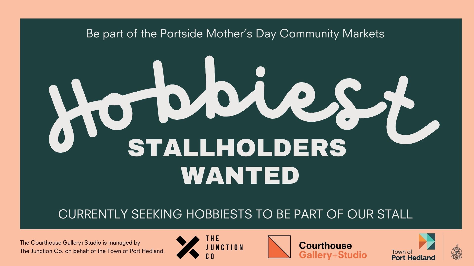 Hobbyist Stallholder Applications - The Junction Co